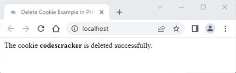 Cookie In Php With Examples