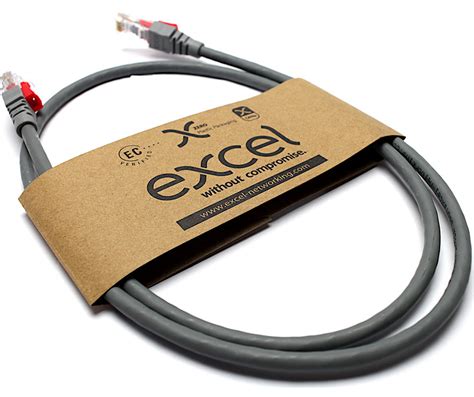 Buy Excel Cat Lockable Patch Lead U UTP LS H Blade Booted Comms Express