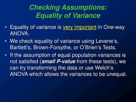 Ppt One Way Anova Powerpoint Presentation Free Download Id4771567