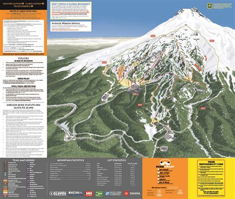 Mount Hood Meadows Trail Maps Opensnow