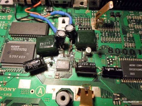 Mao Audiophile Modifications PlayStation PS1 A Giant Killer CD Player