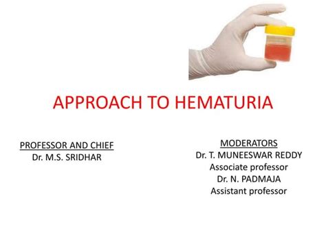 Approach To Hematuria PPTX
