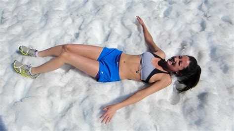 Topless Snow Angel 41014 Day 990 Youtube
