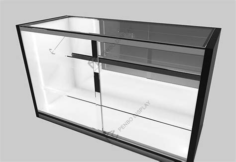 Custom Glass Display Case And Glass Showcase For Retail Store And Wholesale