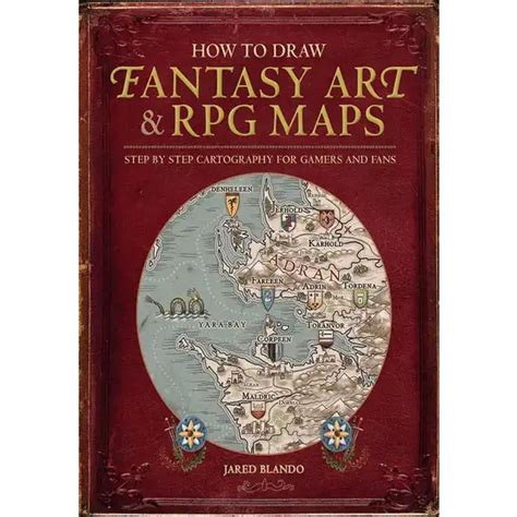 How To Draw Fantasy Art And RPG Maps Step By Step Cartography For Gamers And Fans Shopee Malaysia