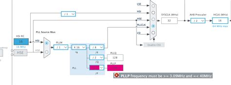 Stm32cubeide No Longer Generates Pllq Higher Than Stmicroelectronics Community