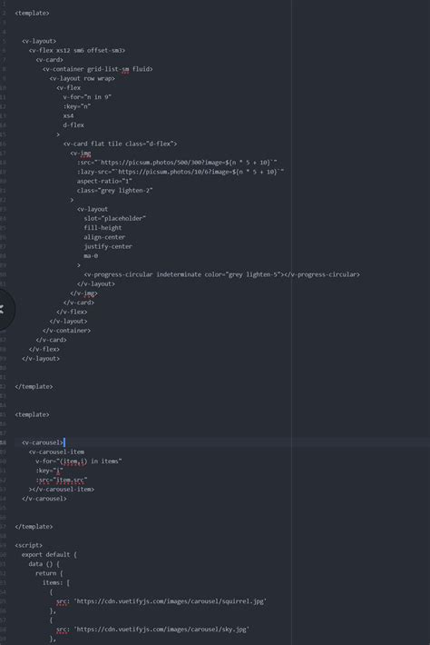 Javascript Stack Vuetify Elements In One Page Stack Overflow