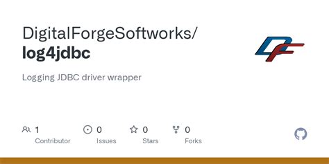 Github Digitalforgesoftworkslog4jdbc Logging Jdbc Driver Wrapper