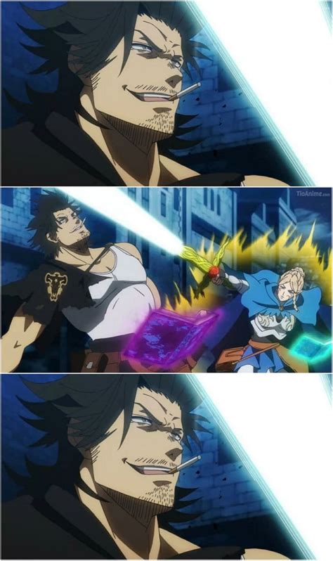 Pin By Avie On Captain Yami Anime Bearded Men Hot Clover