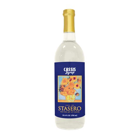 Cassis Syrup Calson Industries