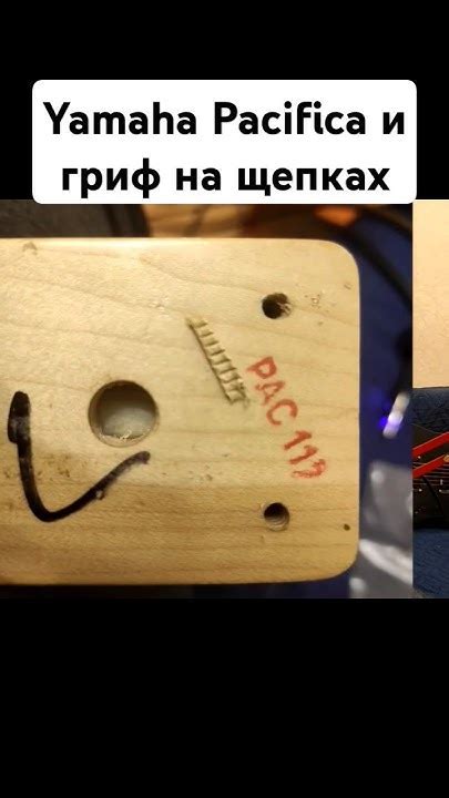 Ямаха Пацифика и гриф на опилках #гитара #guitar #yamaha # ...