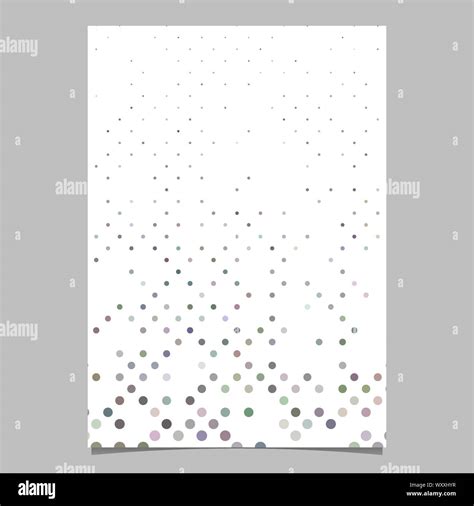 Abstract Dot Pattern Background Brochure Template Vector Graphic Design Stock Vector Image