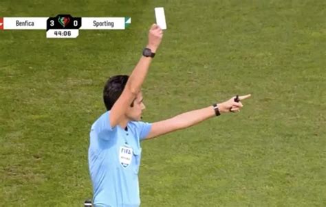 축구 역사상 처음 등장한 화이트 카드옐로·레드와 달리 이때 쓴다 네이트 스포츠