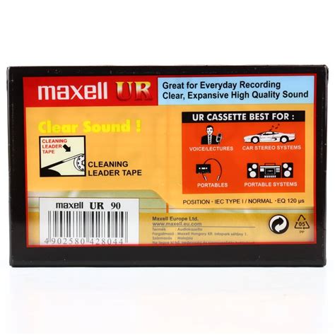 Maxell Ur 90 Kassettebånd Wts Retro Køb Her