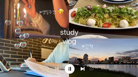 Vlog 쫌쫌따리 생일주간 Youtube