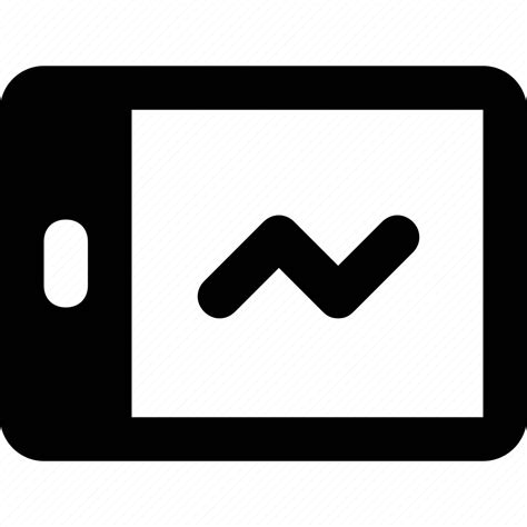 Dashboard Data Visualization Mobile App Mobile Graph Mobile Ui Icon Download On Iconfinder