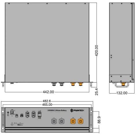 Pylontech Us3000c 48v 35 Kwh Home Battery