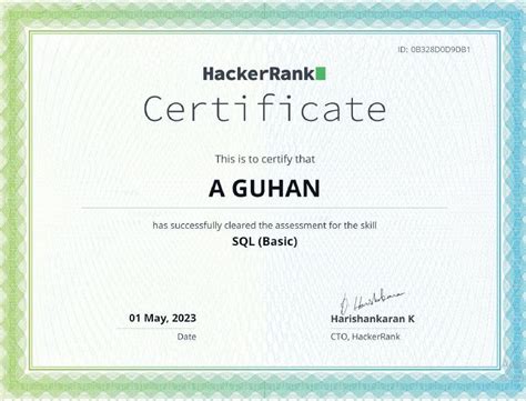 Sql Programming Problemsolving Guhan A