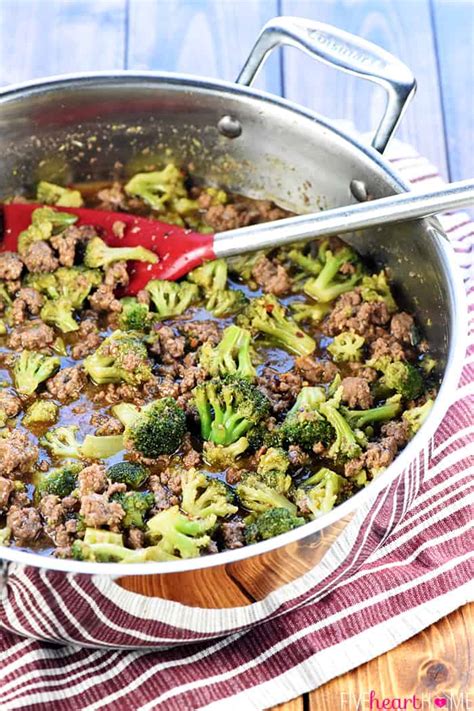 Delicious Ground Beef And Broccoli Rave Reviews • Fivehearthome