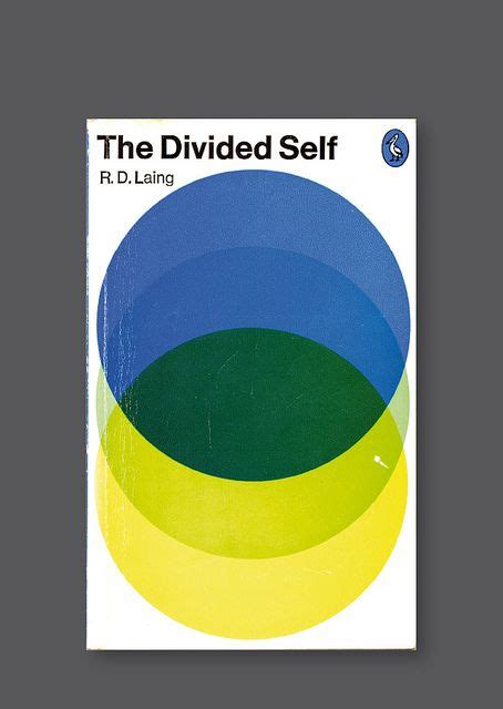 A734 The Divided Self 1976 Book Cover Cover Design Paperback Books