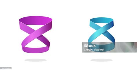 로고 무한 루프 3d 벡터 아이콘 블루 퍼플 바이올렛 그래픽 끝없는 무한 웨이브 곡선 모양 로고 유형 그림 클립 아트 영원 스트립 리본 현대 기호 디자인 템플릿 이미지