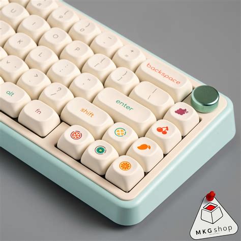 Fruit Yogurt Keycap Moa Pbt Dyesub Cheap Beautiful Thick