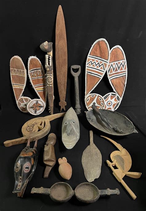 Lot Box Of Assorted Artifacts A F