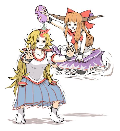 Ibuki Suika Touhou Project Anime Fandoms Hoshiguma Yuugi