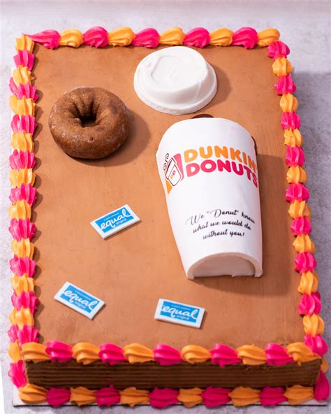 Dunkin Sheet Cake