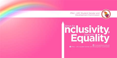 Pnu Katalonan 𝙎𝙏𝙍𝙄𝙑𝙀 𝙁𝙊𝙍 𝙄𝙉𝘾𝙇𝙐𝙎𝙄𝙑𝙄𝙏𝙔 𝙎𝙏𝘼𝙉𝘿 𝙁𝙊𝙍 𝙀𝙌𝙐𝘼𝙇𝙄𝙏𝙔 Facebook