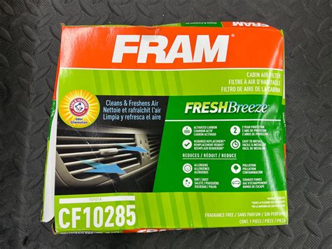 Fram Cf10285 Air Filter Cross Reference