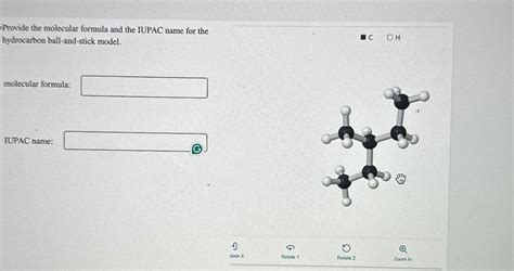 Answered Provide The Molecular Formula And The… Bartleby