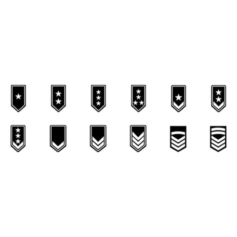 Military Rank Logo Free Military Rank Icon Template To Edit Online