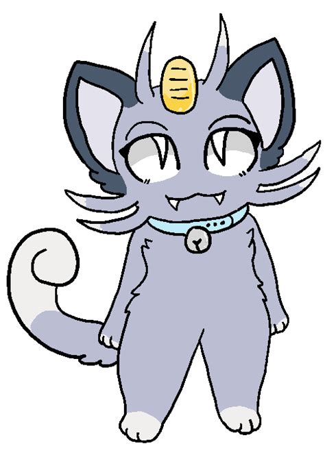 Alolan Meowth {dt} By Feathered Robin On Deviantart