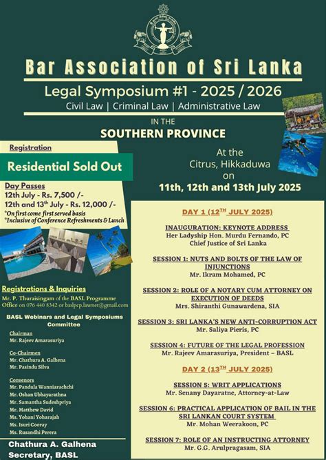 Basl Legal Symposium 1 Basl