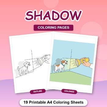 Shadow Coloring Pages Book Coloring Sheets By Happyhands Coloring