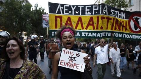 이스라엘 ‘가자 점령계획에 유럽 곳곳서 반이스라엘 시위