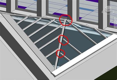 How Do I Connect Window Mullions In Sloped Glass Roofs Autodesk Community