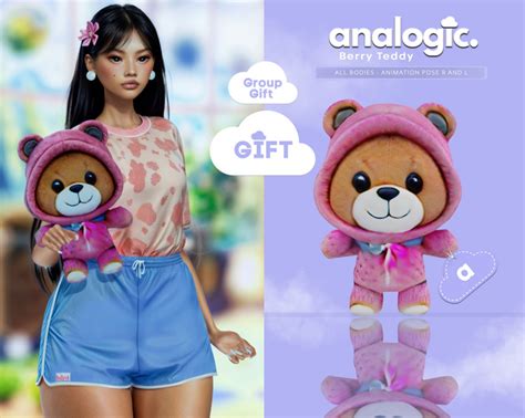 Second Life Marketplace Analogic Berry Teddy T