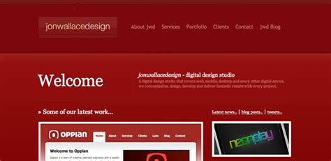50 Red Web Designs To Inspire You Web Design Ledger