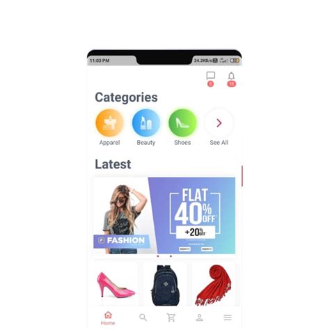 Sell Flutter Ecommerce App Ui By Mechnilesh Fiverr