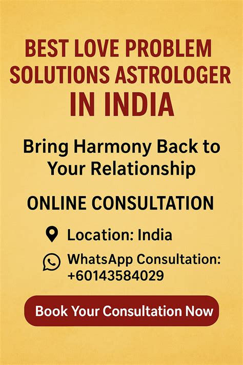 Posttitlebest Love Problem Solutions Astrologer In India Indian