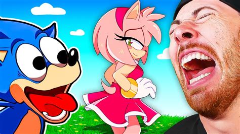 Reacting To The Funniest Sonic Animations Youtube