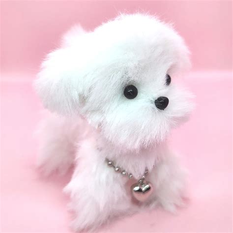 [idus 단독] 몰티즈 강아지 모루인형 아이디어스