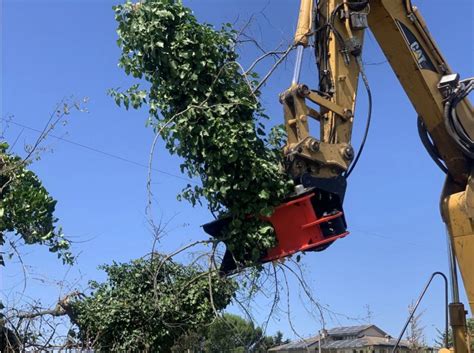 Tree Shear The St George Company Mulchers Respirators Excavator Attachements