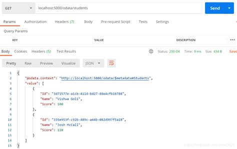 asp core odata 入门 microsoft aspnetcore odata csdn博客