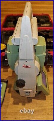 Total Station Leica Robotic TCP 1201 Plus Powerserch R400 Calibrated Leica Total Station