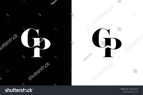 Letter Gp Logo Icon Design Template Stock Vector Royalty Free 2243863629 Shutterstock