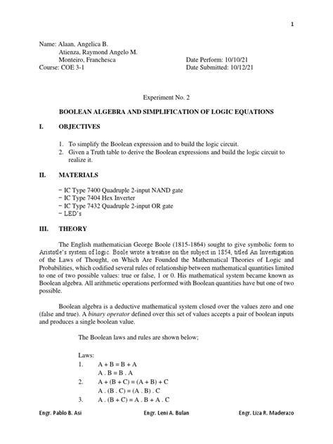 y a b c a bc abc ab c pdf boolean algebra teaching