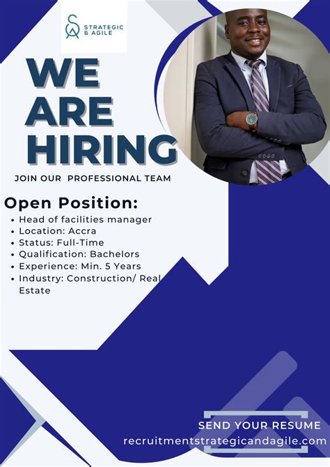 Strategic And Agile On Linkedin Applynow Facilitymanagement Seniorfacilitymanager